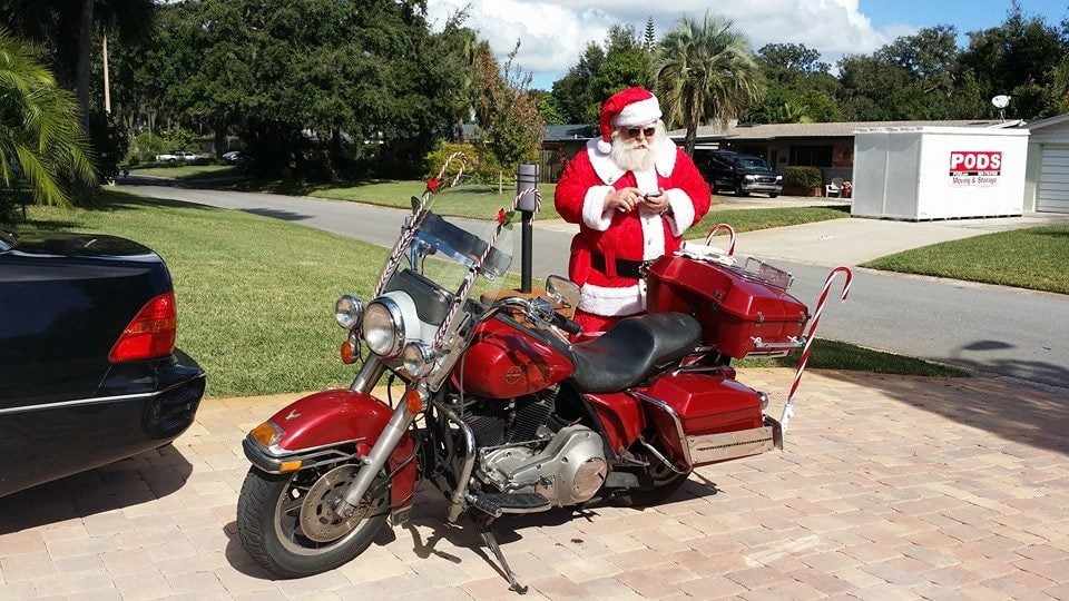 The creation of the magical Santa two wheeled sleigh – https ...