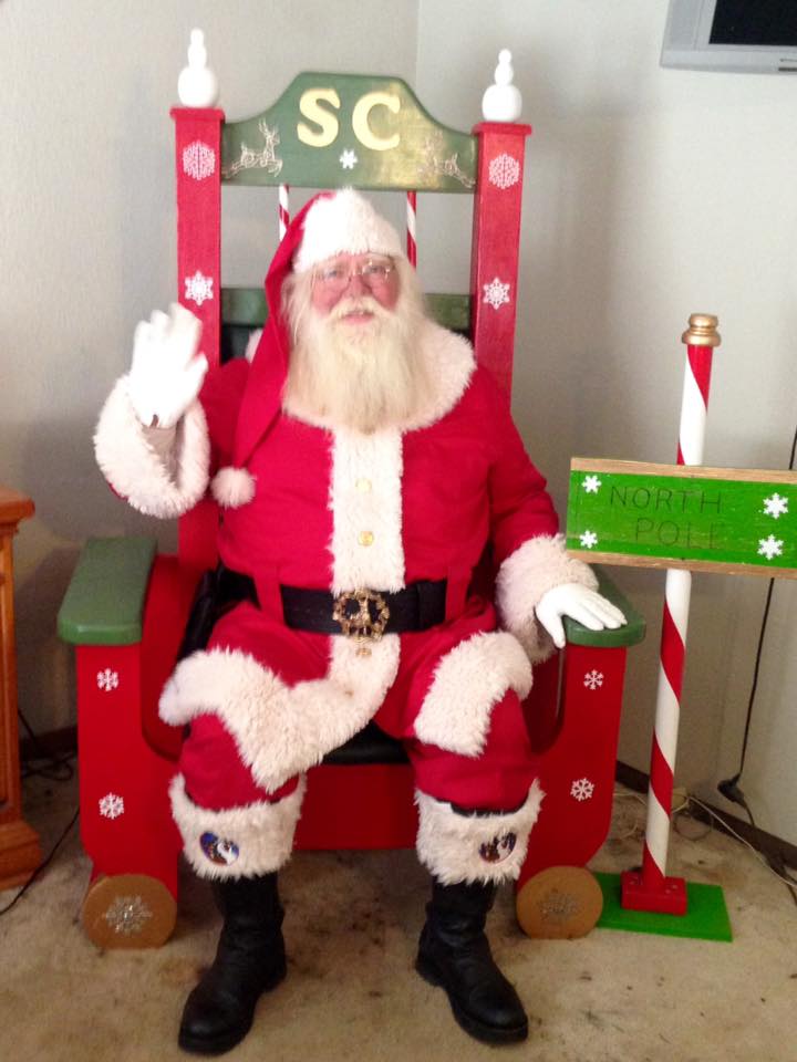 Santa Throne chair created – https://santabiker.com