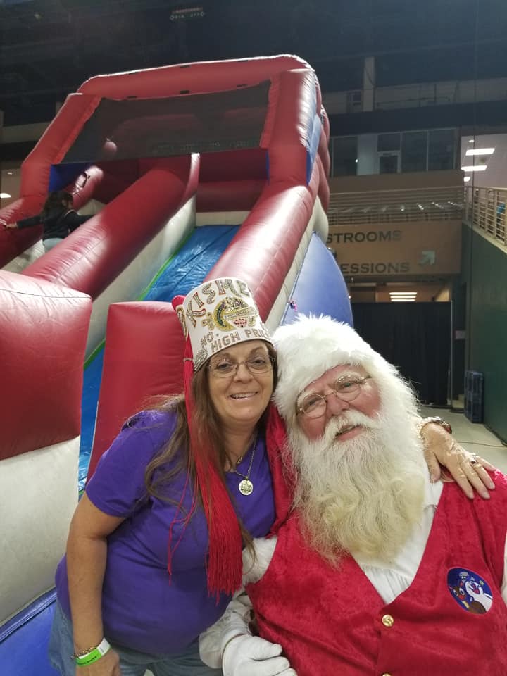 Santa appears at the Bahia Shrine Circus – https://santabiker.com