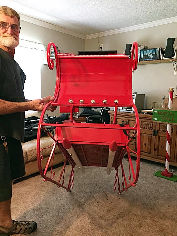 New Santa sleigh Created – http://santabiker.com