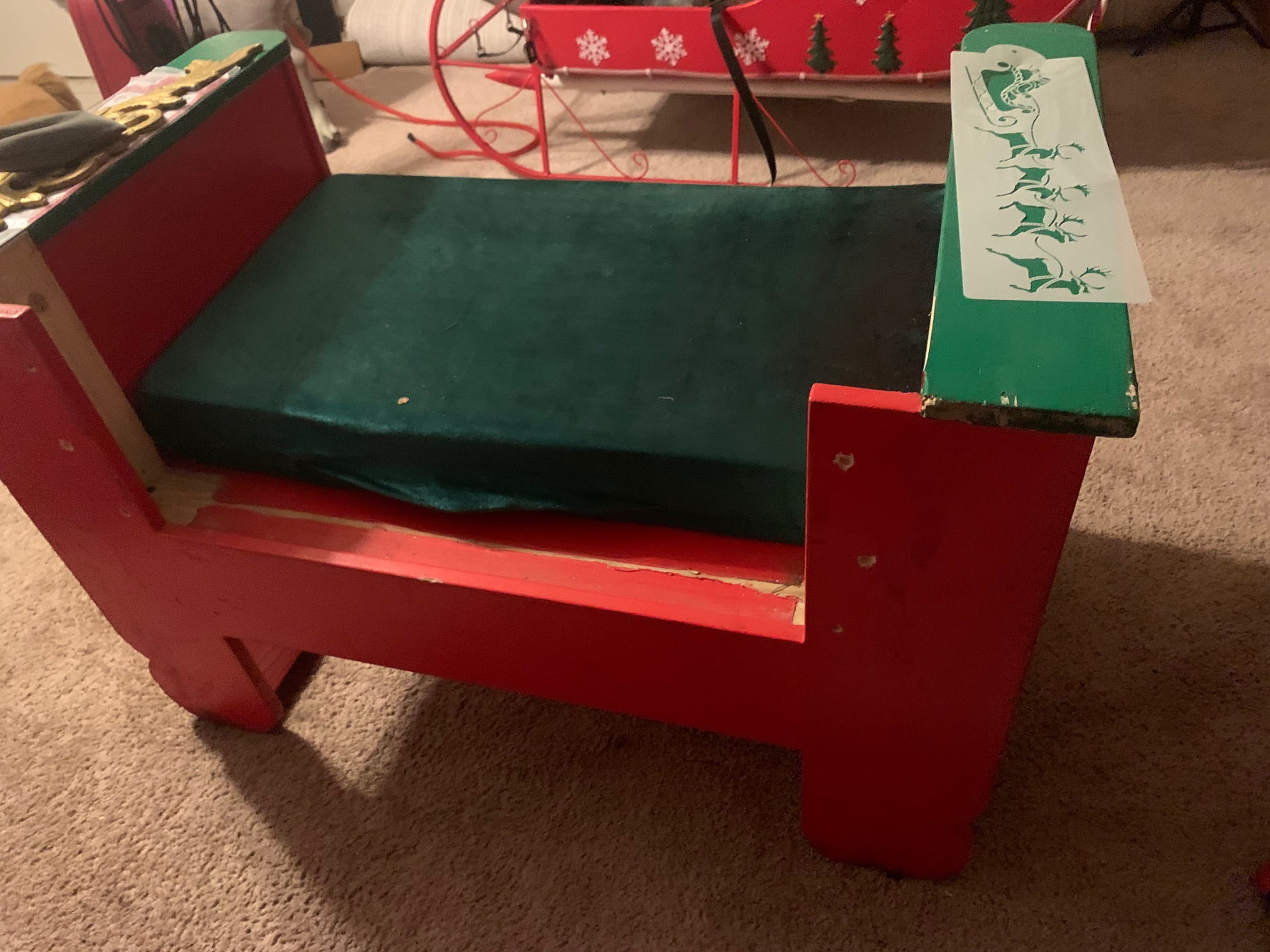New lightweight two piece Santa chair – https://santabiker.com